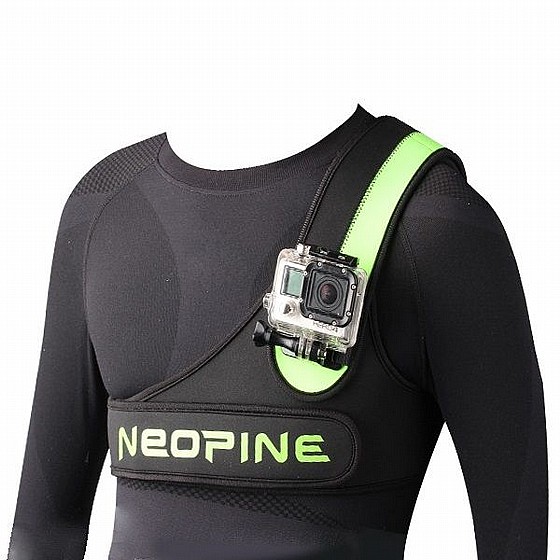 רצועת כתף מדגם SCM-3 מבית NEOpine למצלמת אקסטרים GoPro | מצלמות אקסטרים ...